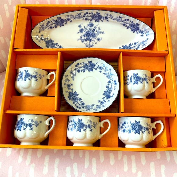 NARUMI JAPAN | Kitchen | Narumi Bone China Cobalt Blue Seito Kk Set 5 ...